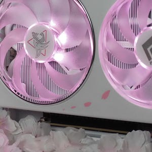 Gaming PC sakura by Optimist Streaming Ready Pink Floral PC - Etsy