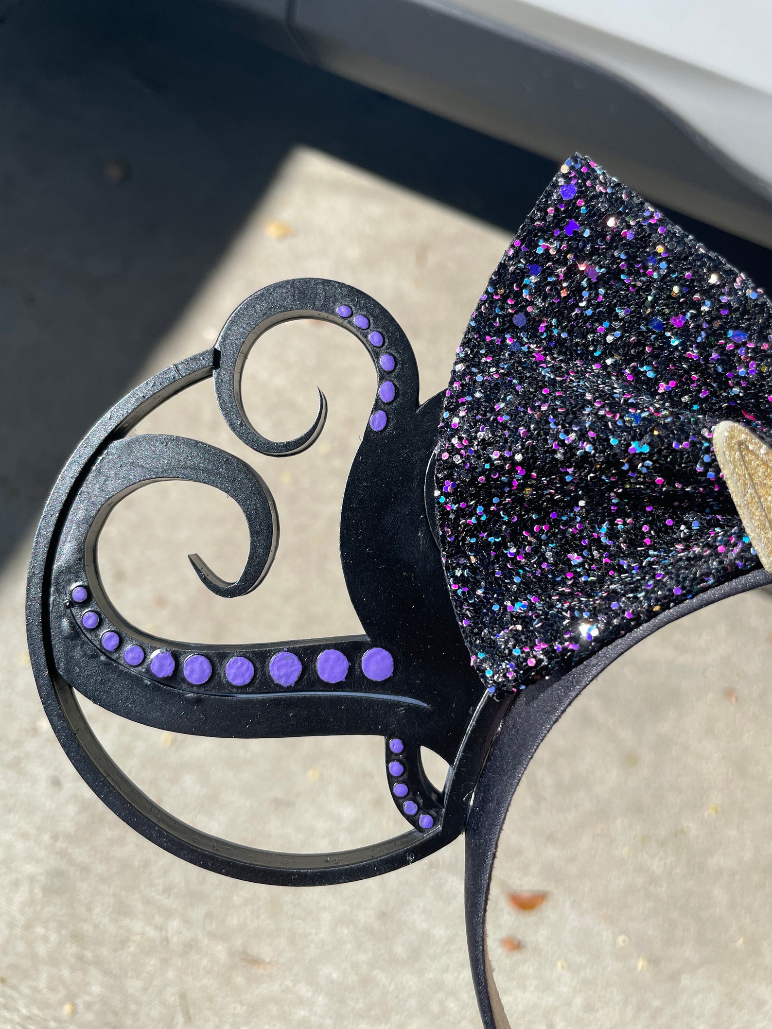 Gorgeous 3D Resin Printed Ursula Inspired Mickey / Minnie | Etsy