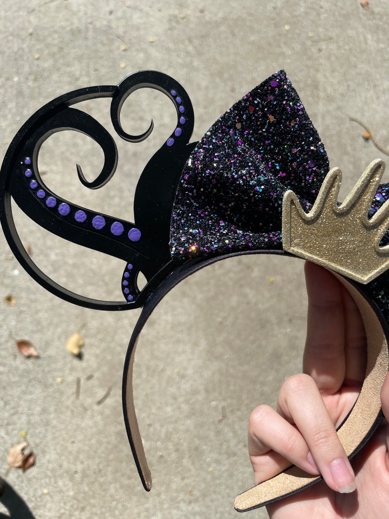 Gorgeous 3D Resin Printed Ursula Inspired Mickey / Minnie | Etsy