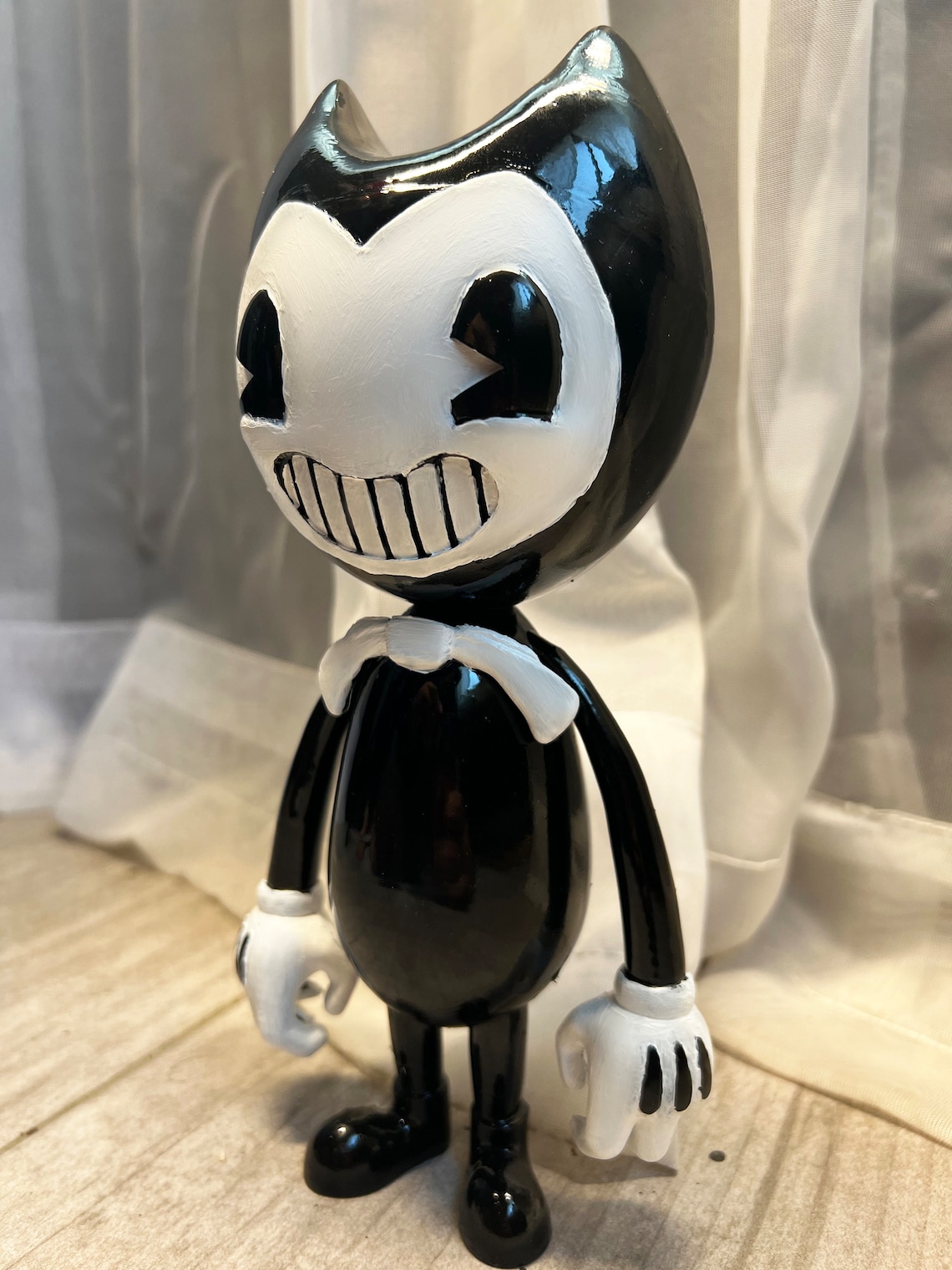 Bendy Ink Machine Figurine, Ink Bendy Devil Statue, 3D Printed Beast ...