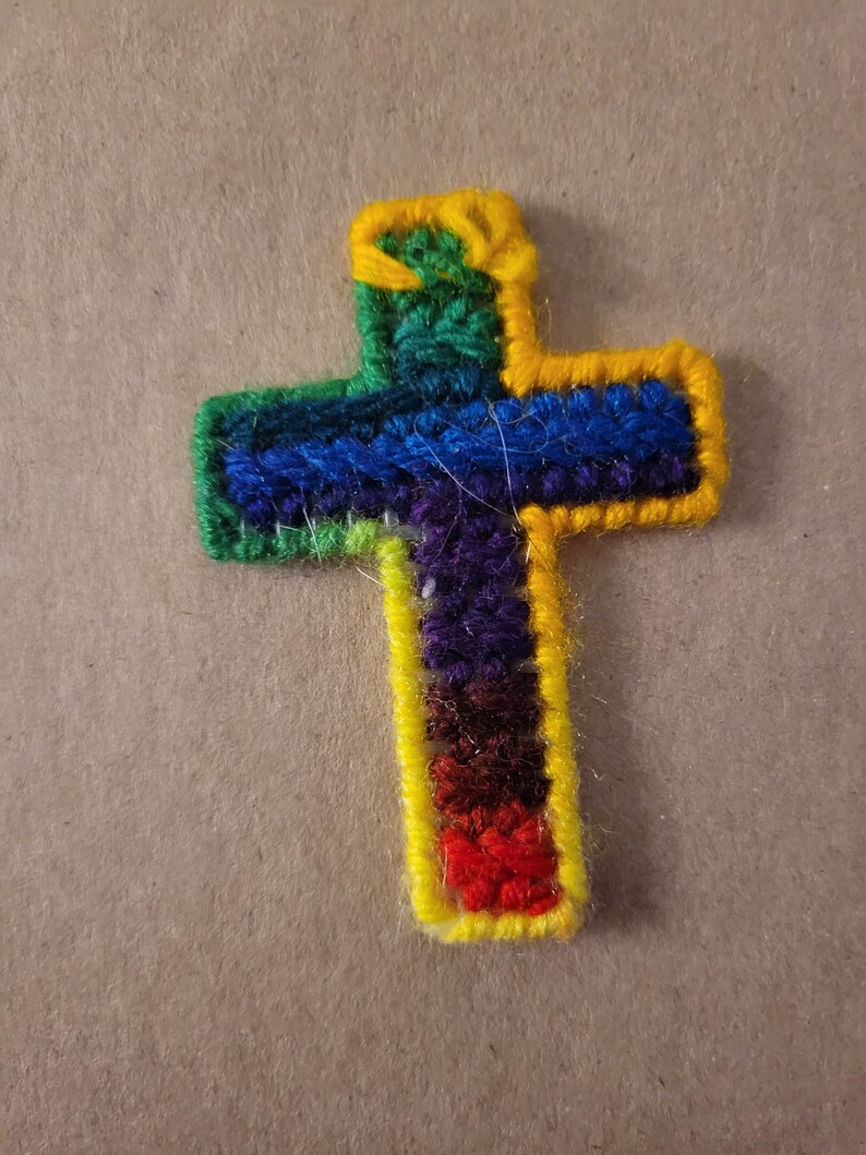 Plastic Canvas Cross - Etsy