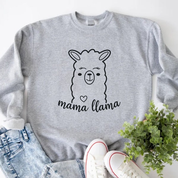 Llama Sweater - Etsy