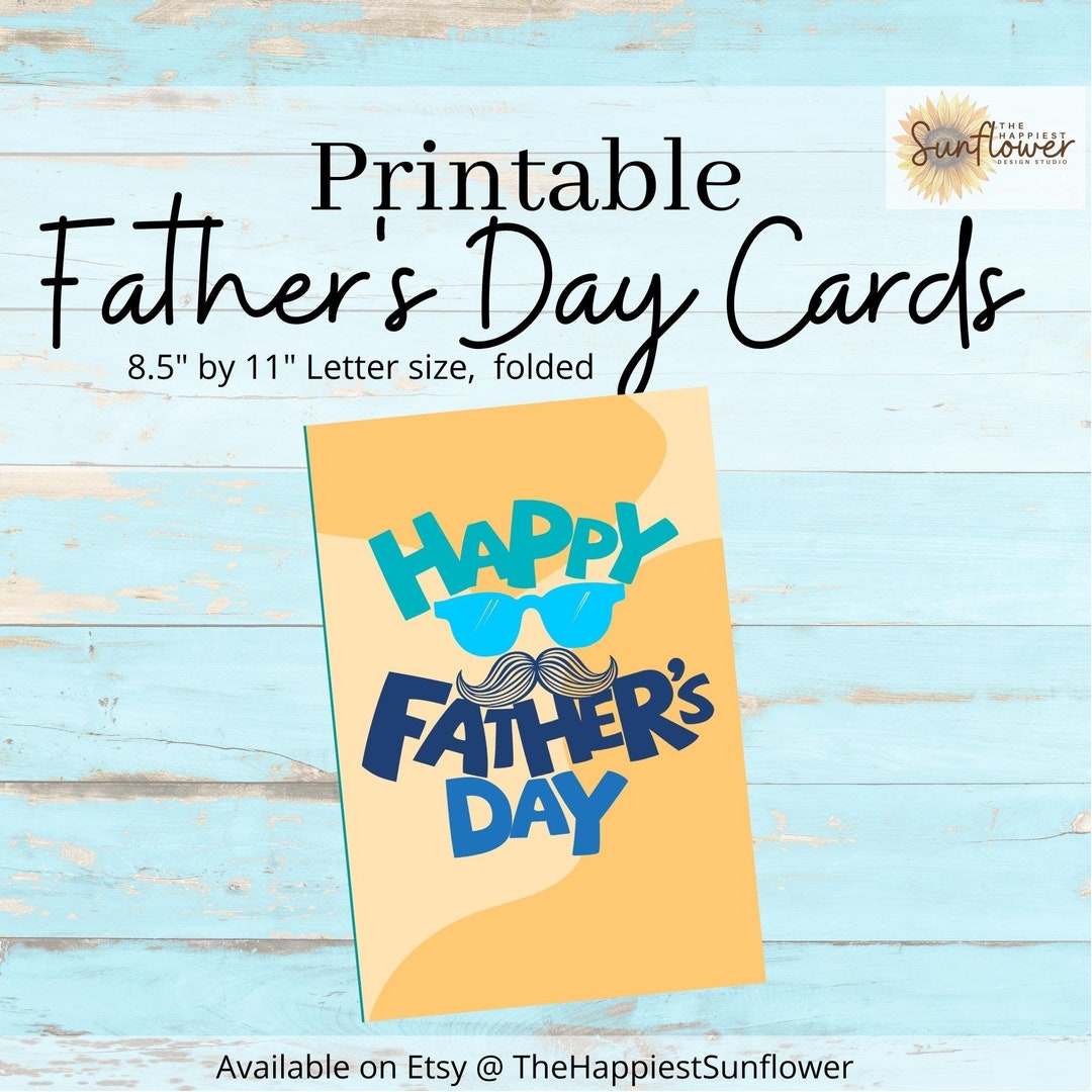Fathers Day Card Fathers Day Card From Daughter Fathers Day Etsy