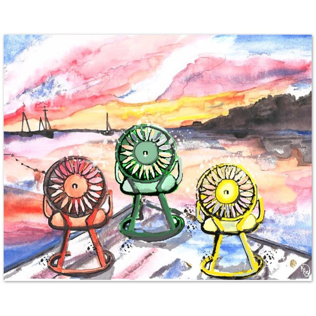 Memorial Union Terrace Chairs Art Print, Uw-madison, Sunburst Chair, Uw ...