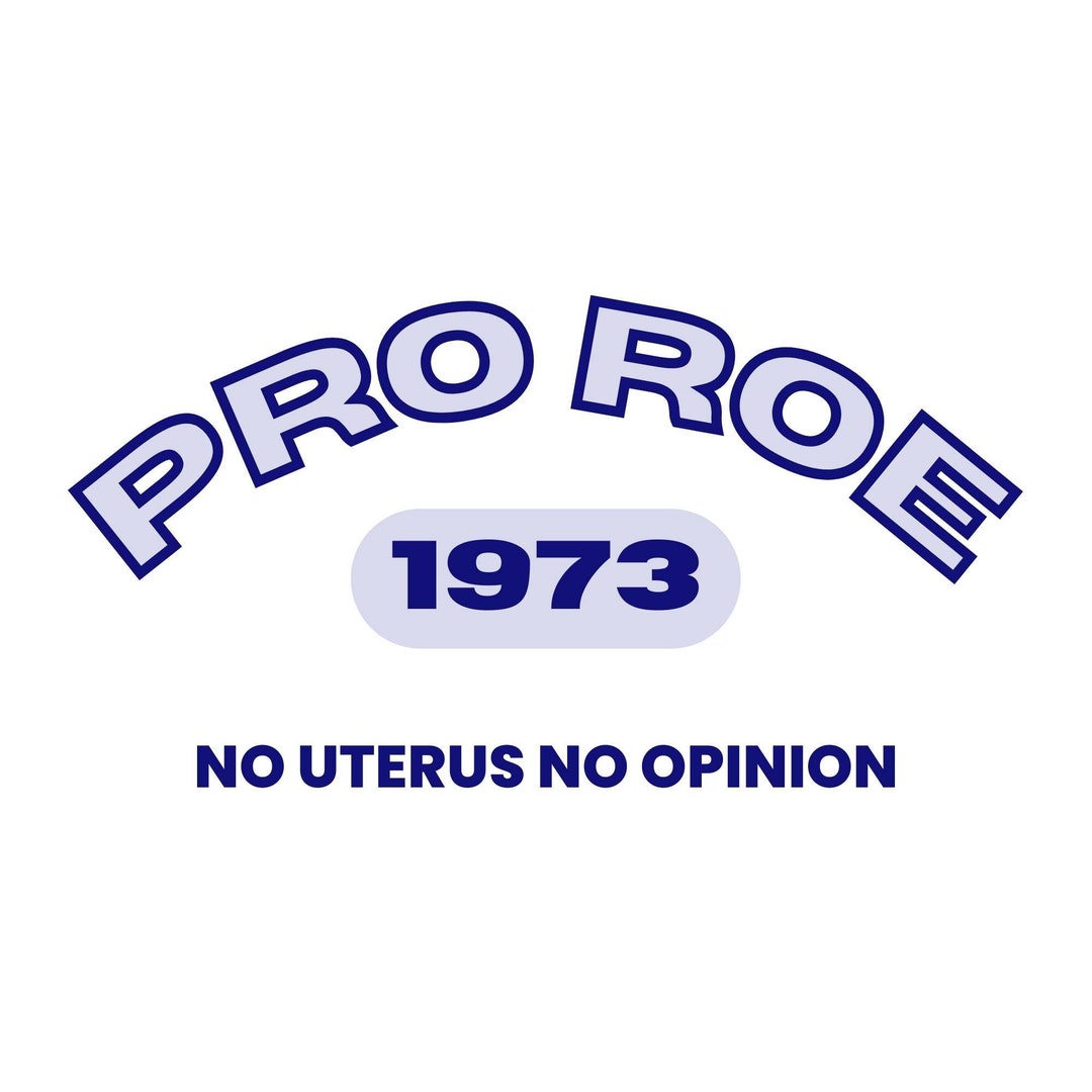 Pro Roe SVG + PNG File, Sticker Design for Printing, Feminist Design ...
