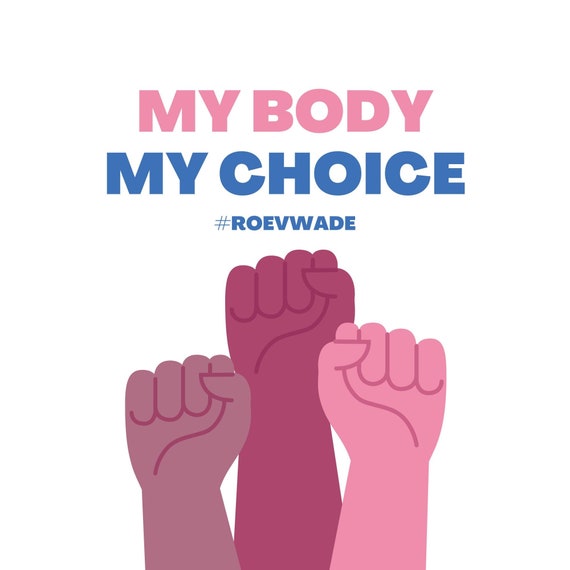 Pro Roe V Wade SVG PNG File Sticker Design for Printing My - Etsy
