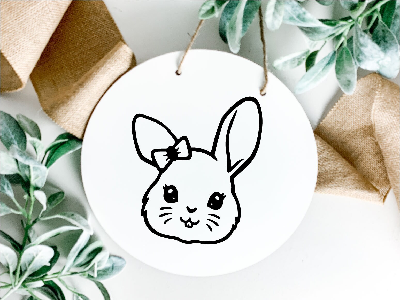 Bunny SVG, Easter Bunny SVG, Bowtie Bunny SVG, Easter Bunny Svg, Easter ...