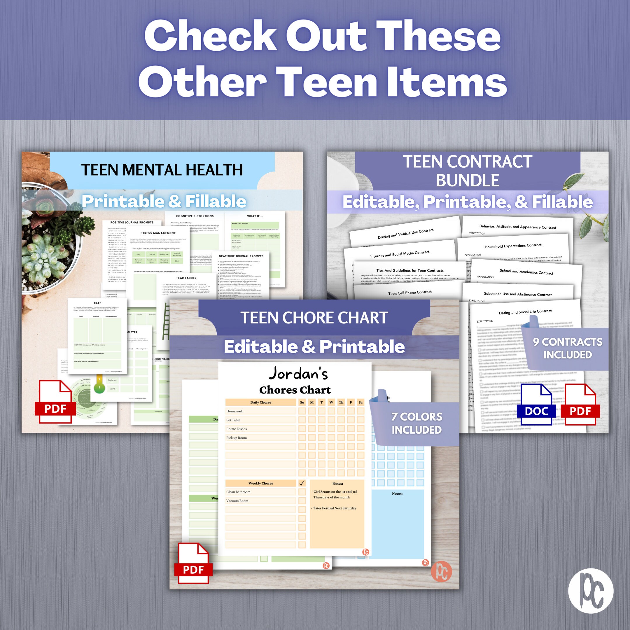Customizable Daily Routine Checklist for Teens Editable Teen Daily ...