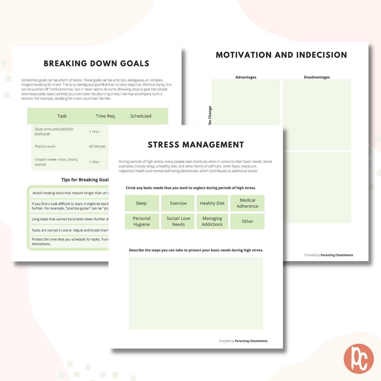 Well Being Worksheets Bundle Marriage and Family Therapy - Etsy