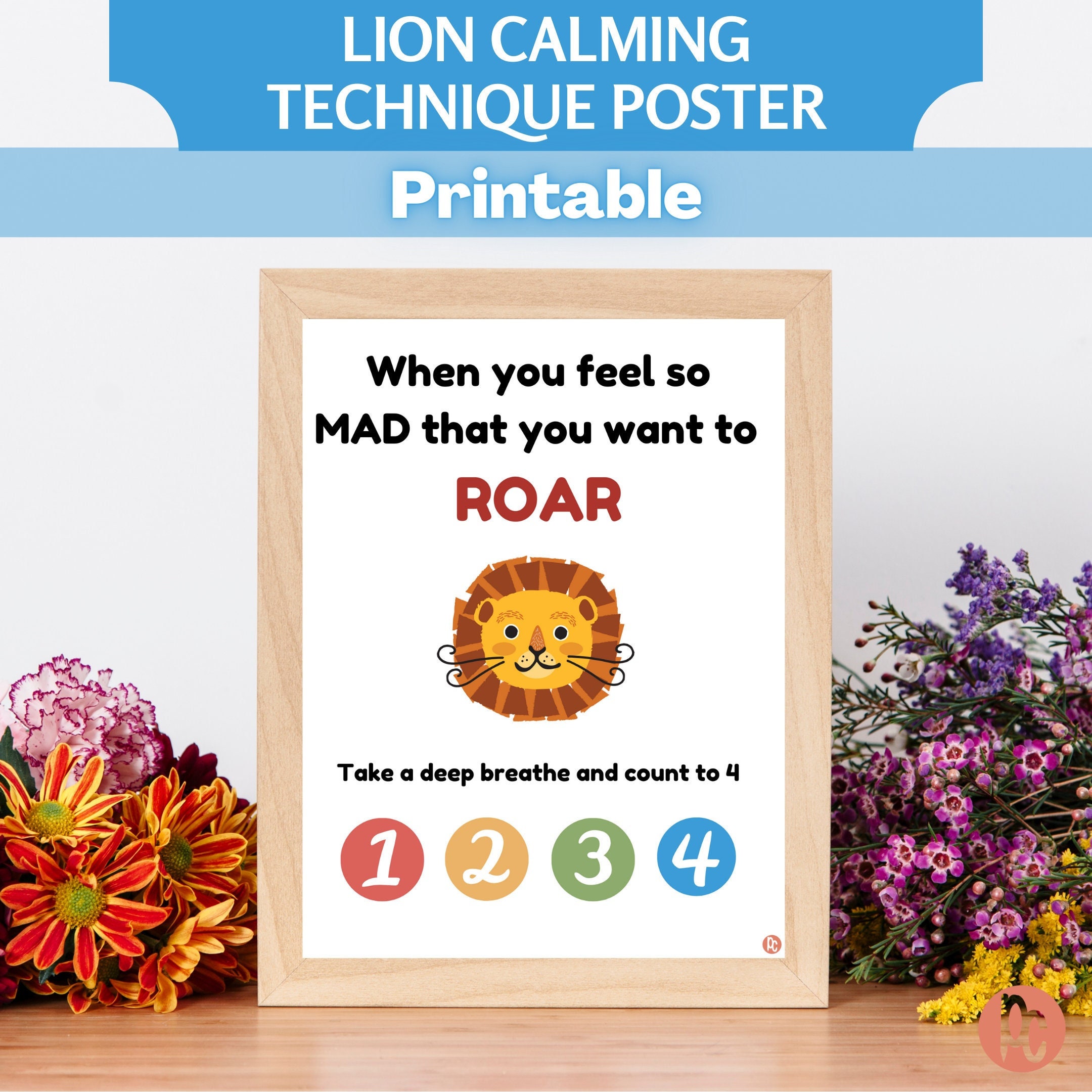 Anger Management Poster Feelings Poster Mental Health School Counselor ...