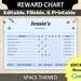 Printable Kids Reward Chart Daily Goal Tracker Positive Behavior ...