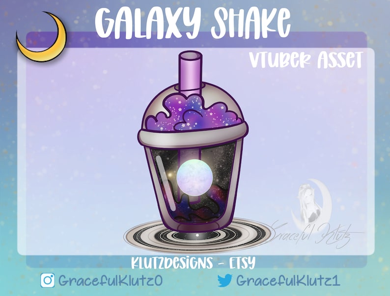Galaxy Shake Vtuber Asset - Etsy
