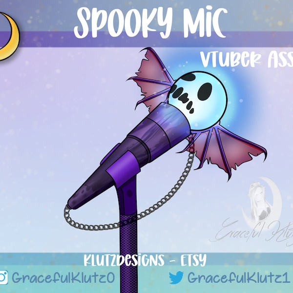 Vtuber Overlay Spooky - Etsy