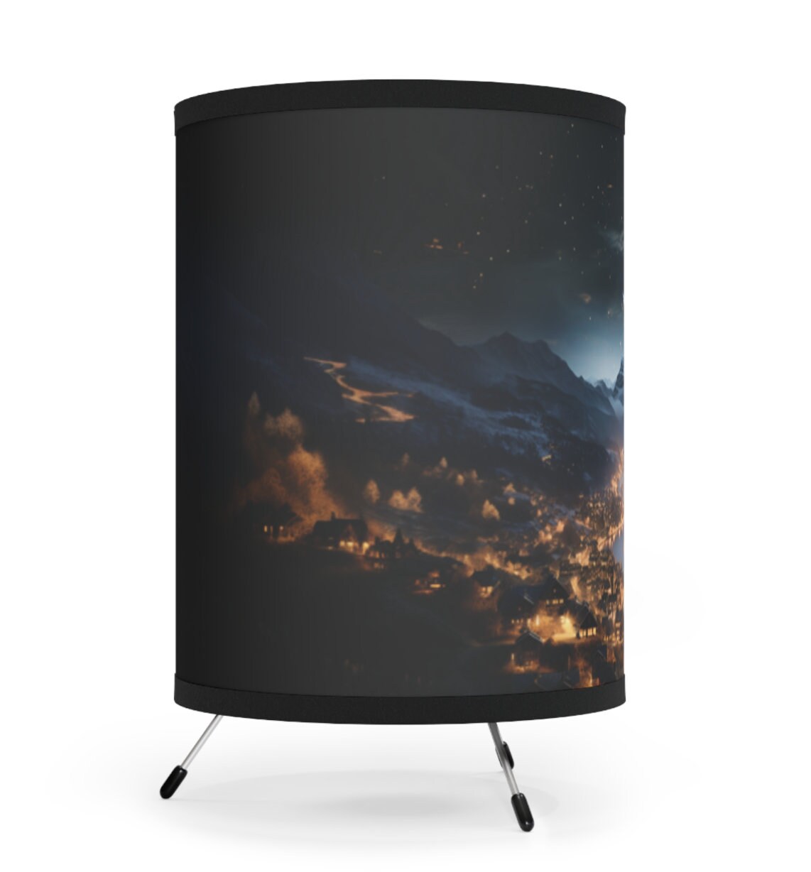 ACOTAR Tripod Lamp, Velaris Lamp, Acotar Home Decor, Nightstand Lamp ...