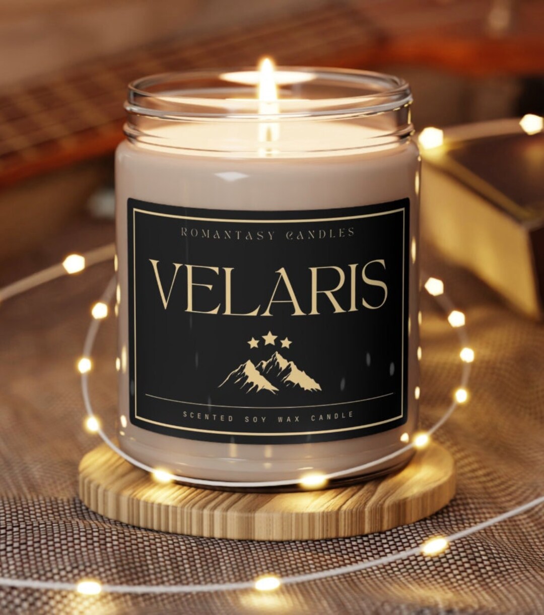 VELARIS Candle, Acotar, Acomaf, SJM Book Lover Candle, Book Scented ...