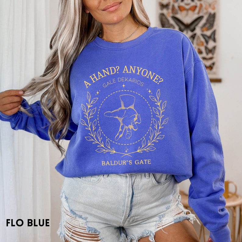 Gale Baldurs Gate 3 Sweatshirt, BG3, Gales Hand, Gale Approves ...