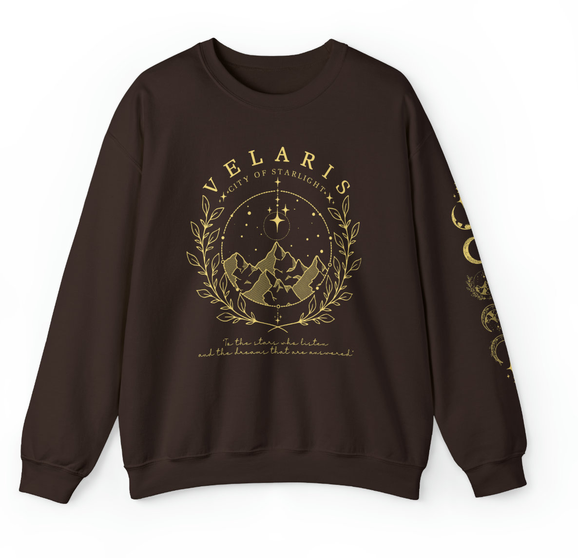Acotar Velaris Sweatshirt Sarah J Maas Merchandise a Court - Etsy