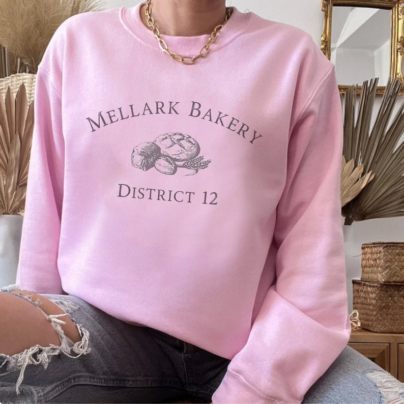 Mellark Bakery Hunger Games Sweatshirt, Peeta Mellark, Katniss Everdeen ...