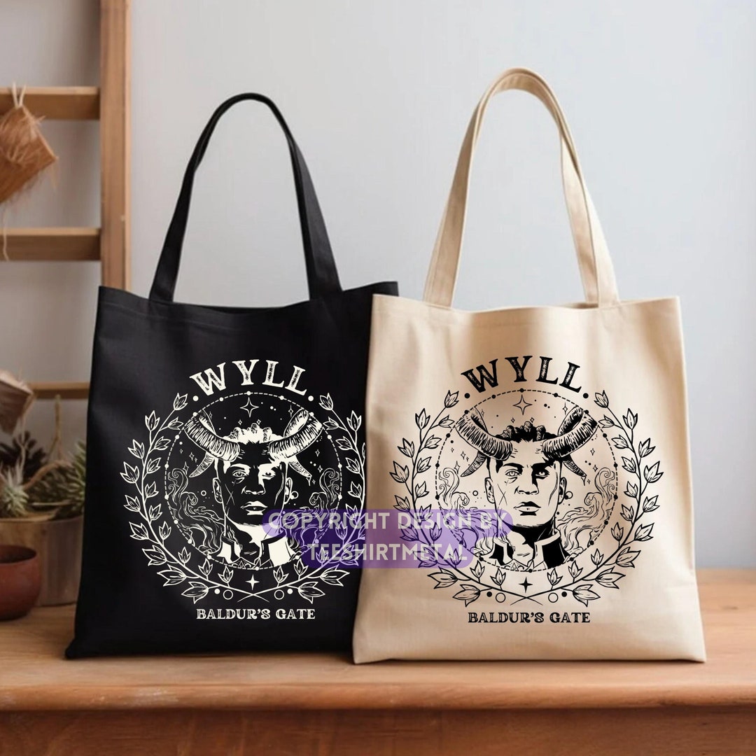 Wyll BG3 Tote Bag, BALDURS GATE Tote Bag, Bg3 WYLL, Astarion, Gale ...