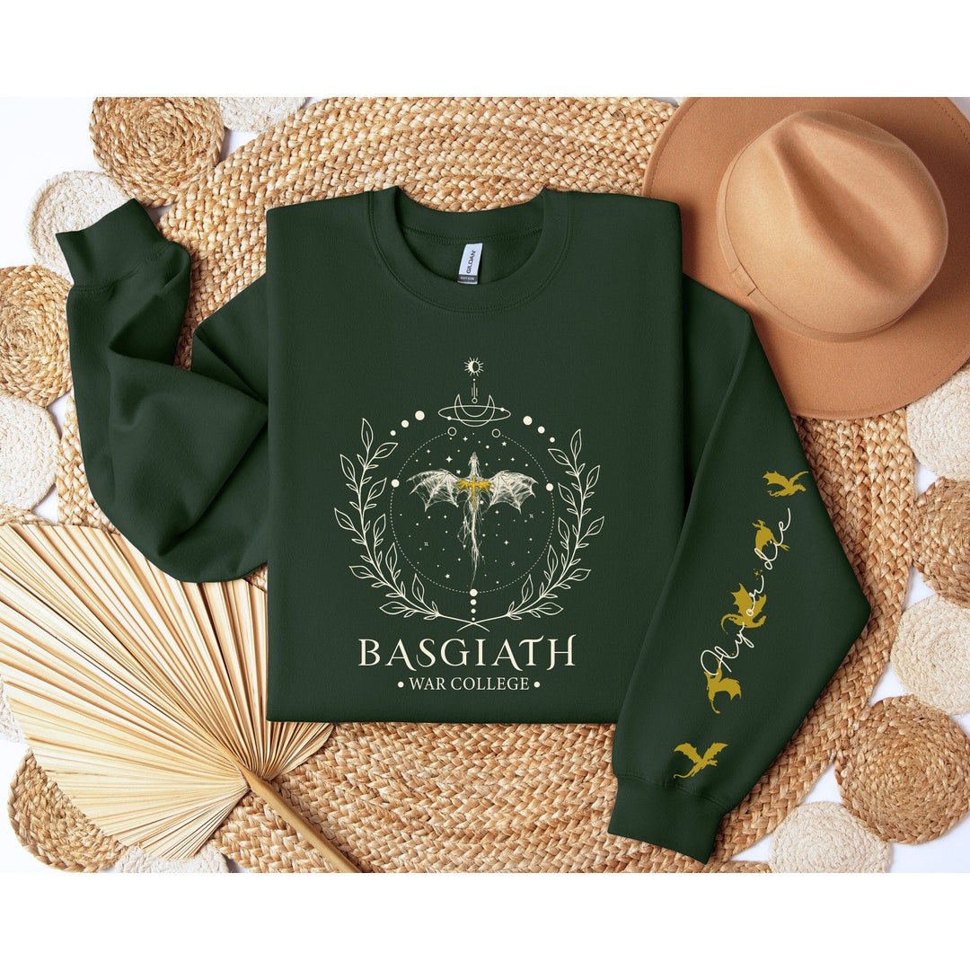 Fourth Wing Merch, Basgiath War College Shirt, Dragon Rider, Violet ...
