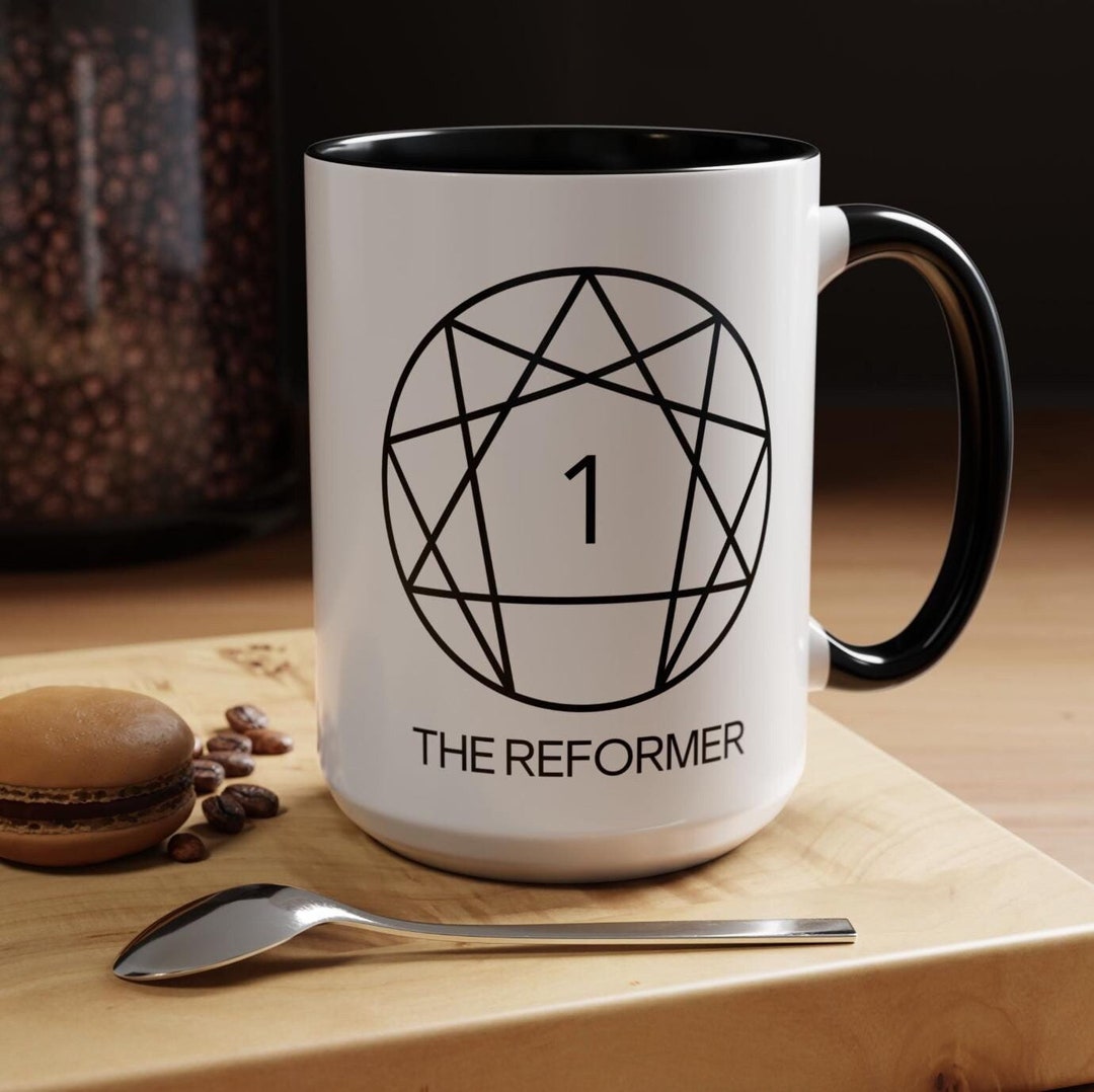 Enneagram 1 Coffee Mug, the Reformer Mug, Enneagram Type 1 the Reformer ...