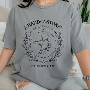 Gale Baldur's Gate 3 Shirt, A Hand? Anyone? BG3 Dark Urge Gale's Hand ...