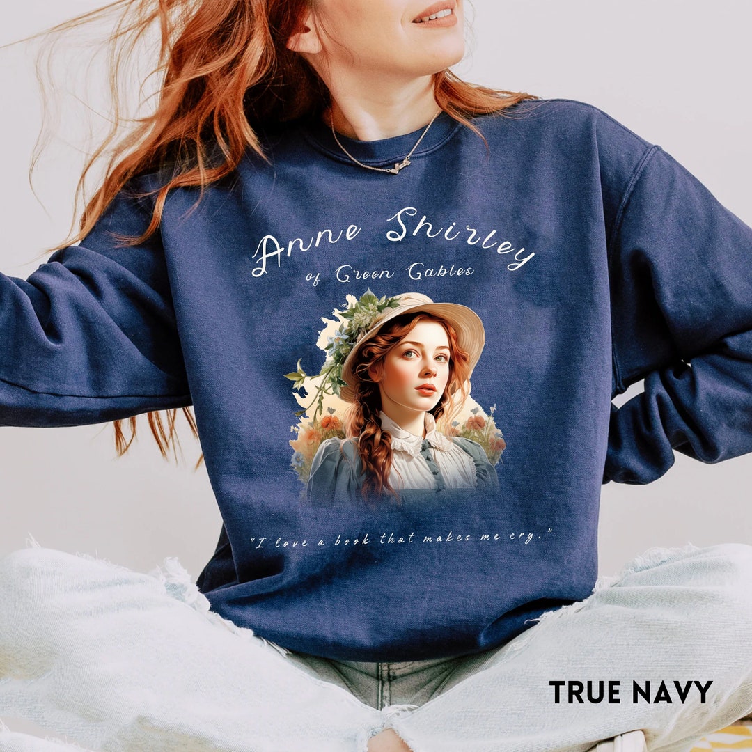 Anne of Green Gables Sweatshirt, Anne With an E, Light Academia, Book ...