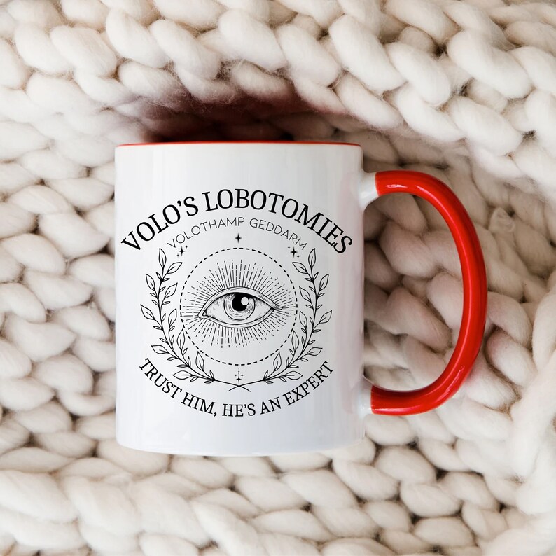 Volos Lobotomies Mug, Baldurs Gate Mug, BG3 Coffee Mug, Baldur's Gate 3 ...
