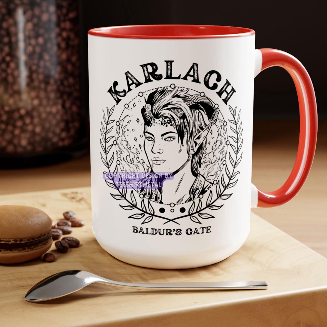 Karlach Bg3 Mug, BG3 Coffee Mug, Bg3 Karlach Mug, Karlach Gift, Bg3 ...