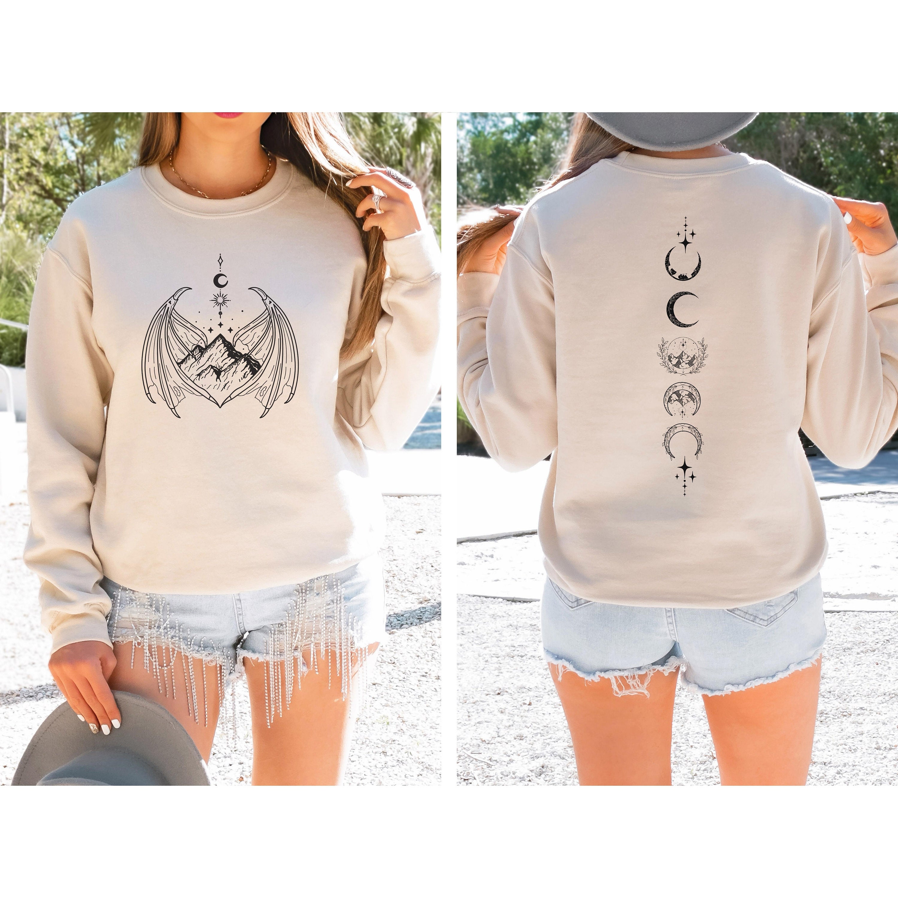 Acotar Sweatshirt, Night Court Sweatshirt, Under the Mountain, Wingspan ...