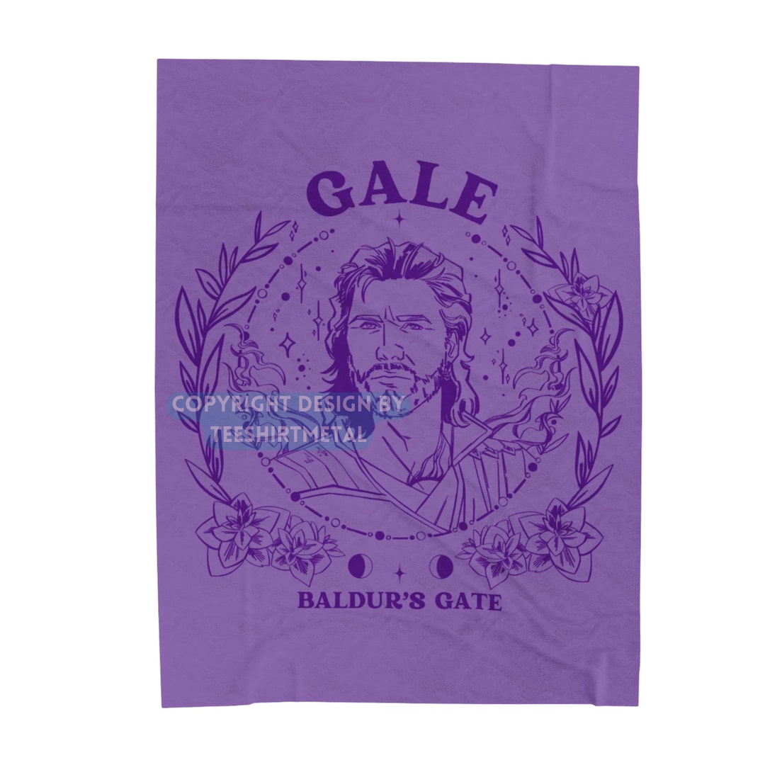 Gale Bg3 Blanket, Baldurs Gate Blanket, Gale Baldurs Gate 3, Astarion ...