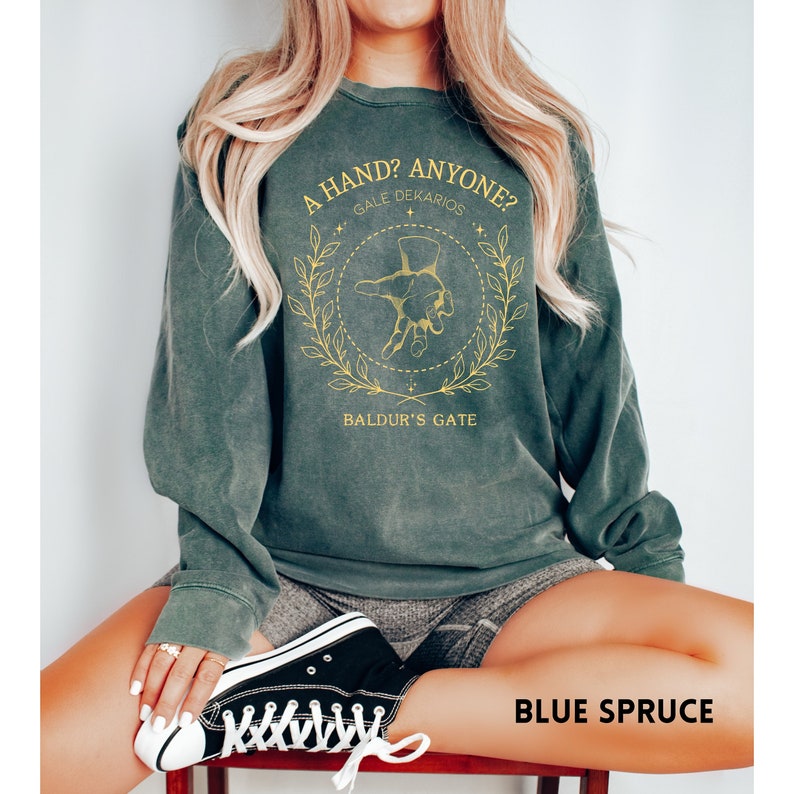 Gale Baldurs Gate 3 Sweatshirt, BG3, Gales Hand, Gale Approves ...