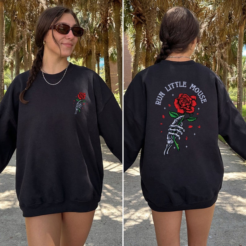 Run Little Mouse Sweatshirt, Haunting Adeline Sweater, Zade Meadows ...