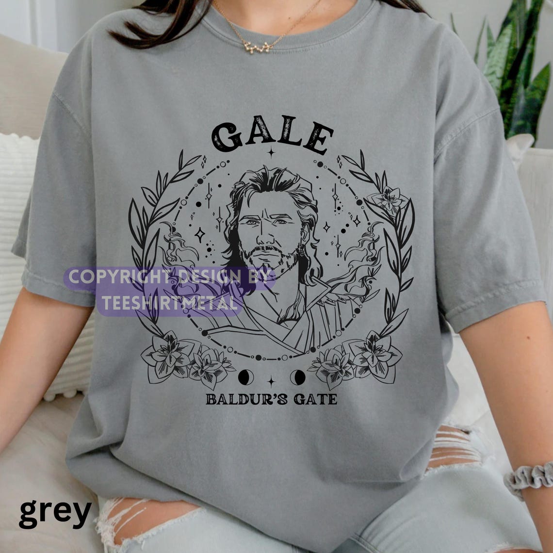 Gale Bg3 Tee, Gale Shirt, Baldurs Gate Shirt, Bg3 T-shirt, Bg3 Gale ...