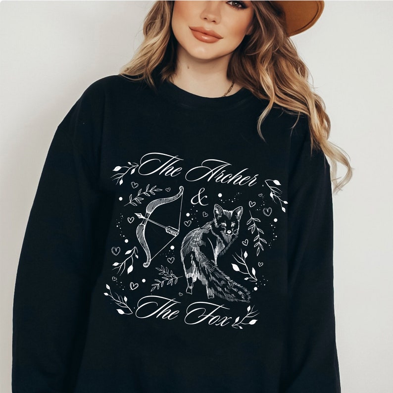 The Archer and the Fox Sweatshirt, Once Upon a Broken Heart, Bookish ...