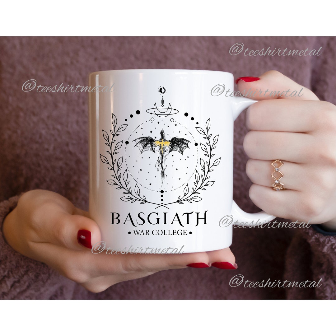 Basgiath Mug, Fourth Wing Mug, Readers Mug, Basgiath War College ...