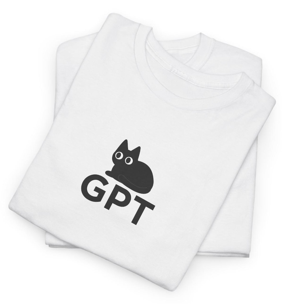 Cat GPT Shirt, Chat Gpt Cat Shirt, Cat Chat Gpt Shirt, Cute Guift Idea ...