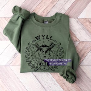 Wyll Bg3 Sweatshirt, Baldurs Gate 3 Wyll Shirt, Baldurs Gate Astarion ...
