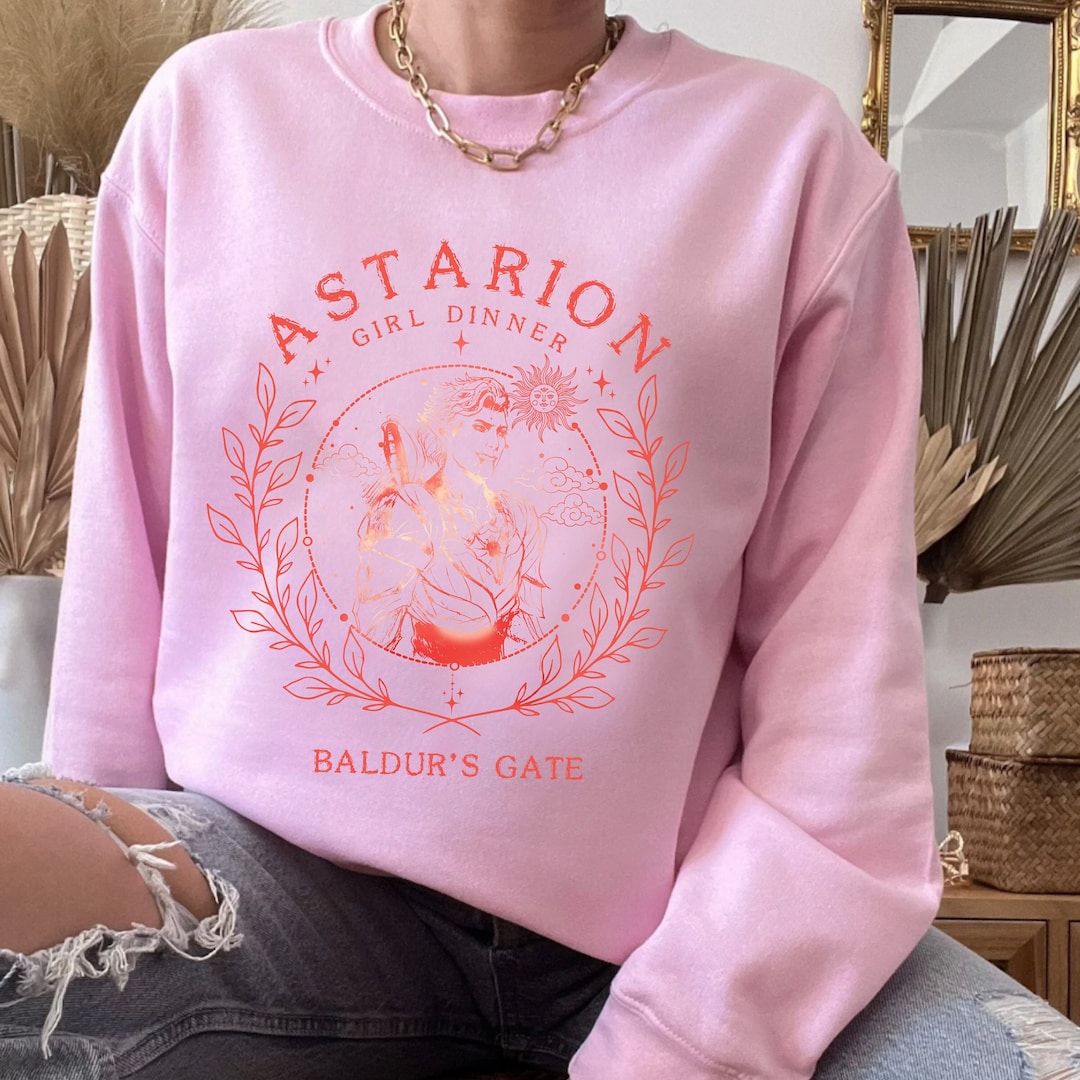 Astarion Girl Dinner Sweatshirt, Baldurs Gate 3, Bg3, Adventure Awaits ...