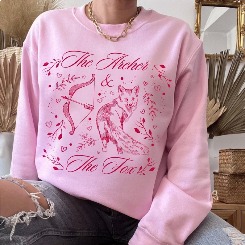 The Archer and the Fox Sweatshirt, Once Upon a Broken Heart, Bookish ...