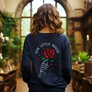 Run Little Mouse Sweatshirt, Haunting Adeline Sweater, Zade Meadows ...