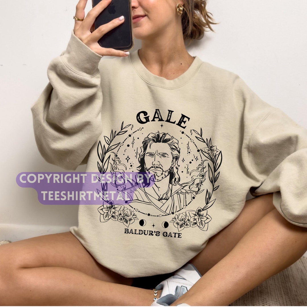 GALE BG3 Shirt, Bg3 Gale Shirt, Baldurs Gate Merch, Baldurs Gate Shirt ...