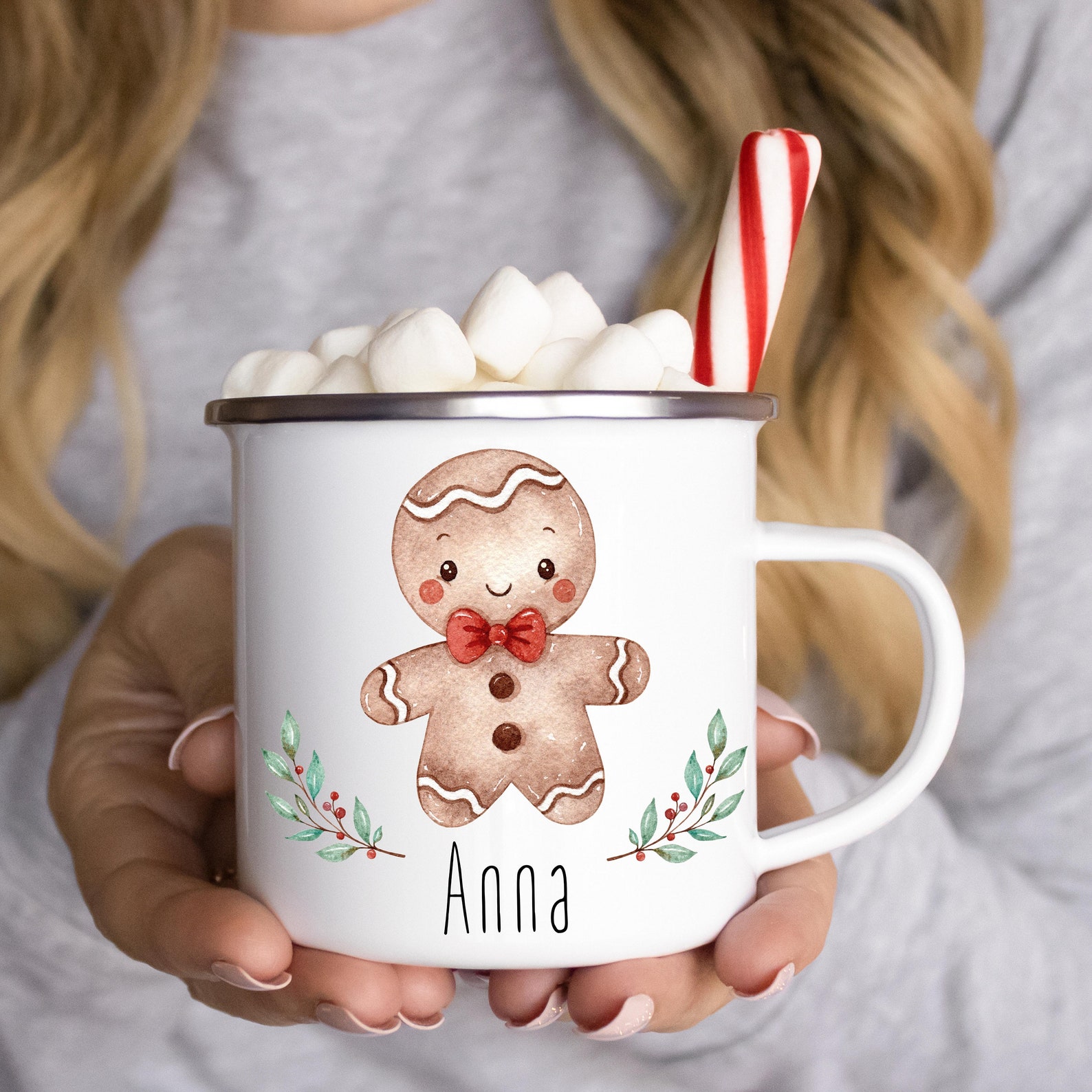 Hot Chocolate Christmas Mug, Kids Christmas Mug, Kids Stocking Stuffer ...