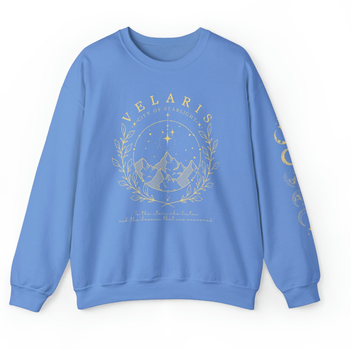 Acotar Velaris Sweatshirt Sarah J Maas Merchandise a Court - Etsy