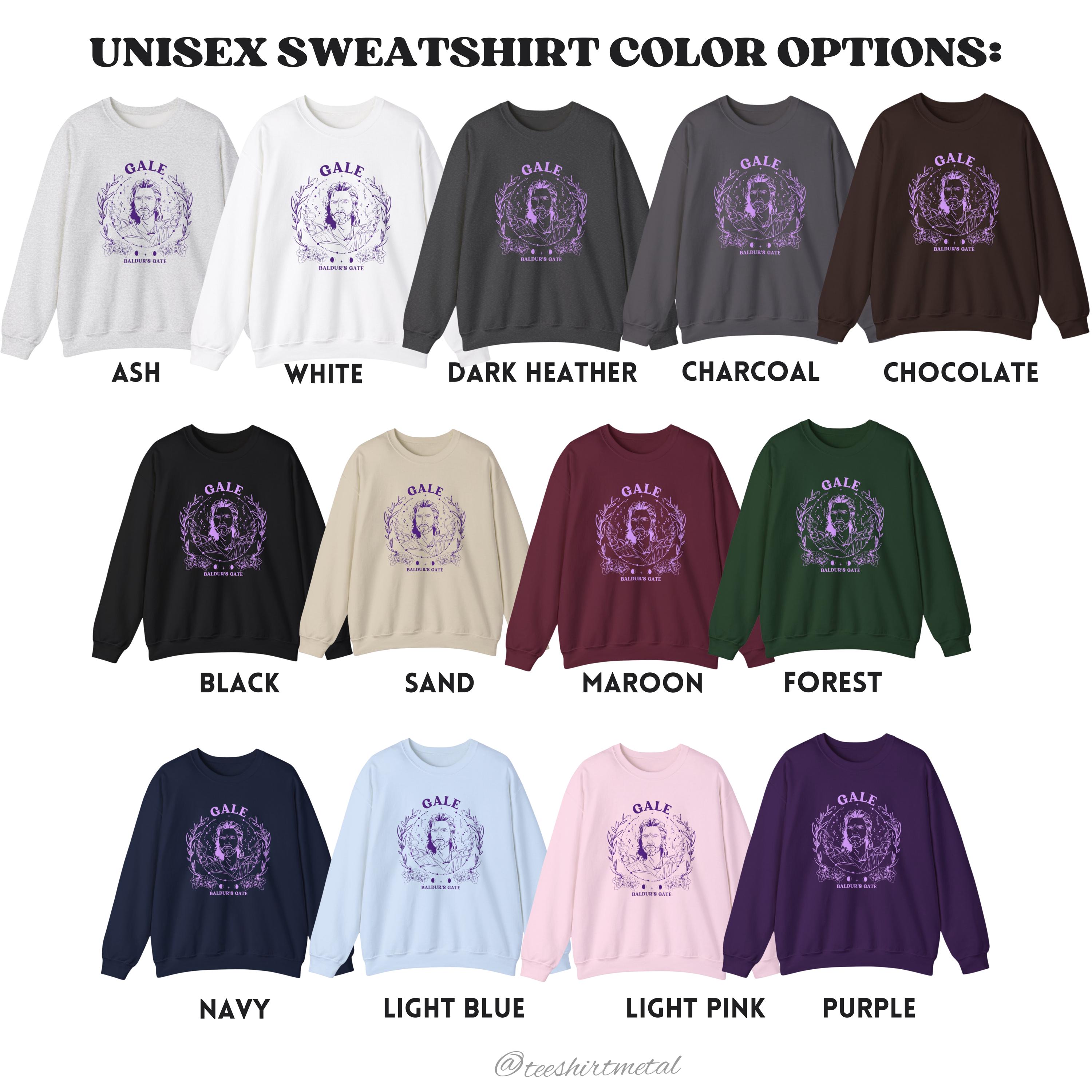 GALE Baldurs Gate Sweatshirt, Gale BG3, Gale Dekarios, Bg3 Hoodie, Bg3 ...