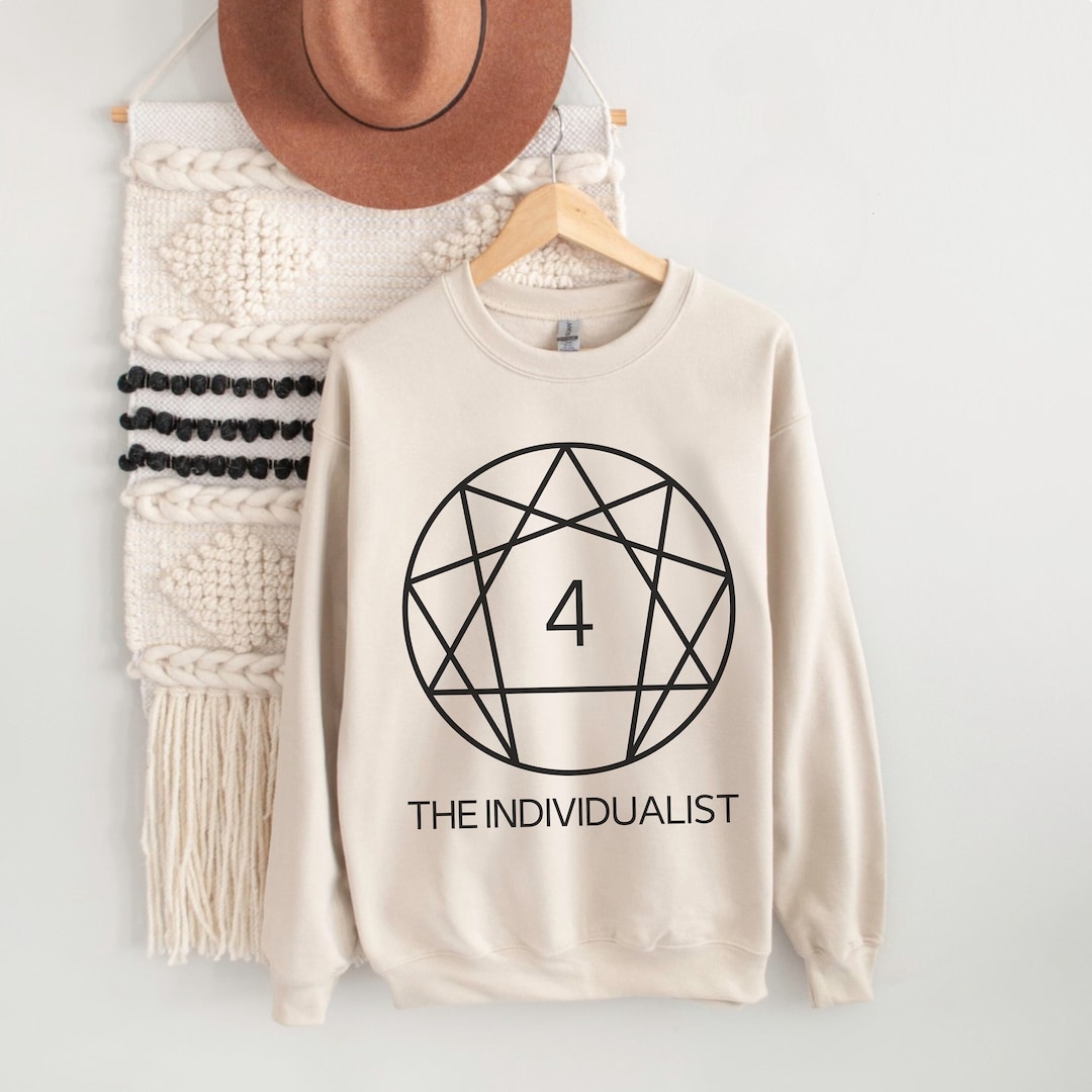 Enneagram 4, the Individualist, Enneagram Sweater, Enneagram Type 4 ...