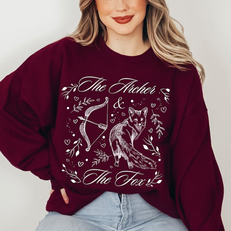 The Ballad of the Archer and the Fox Sweatshirt, Once Upon a Broken ...