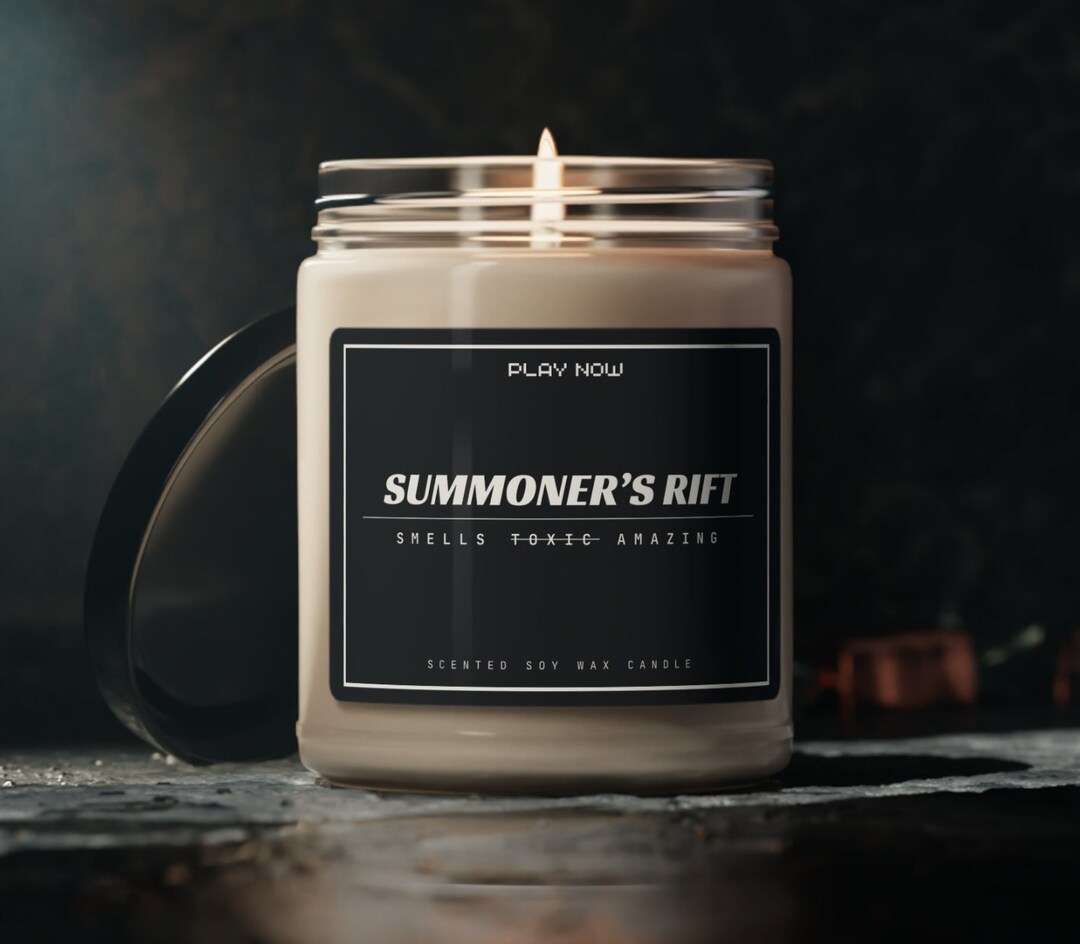 Summoner's Rift Candle, League of Legends Gift, Gaming Candle, Legends ...