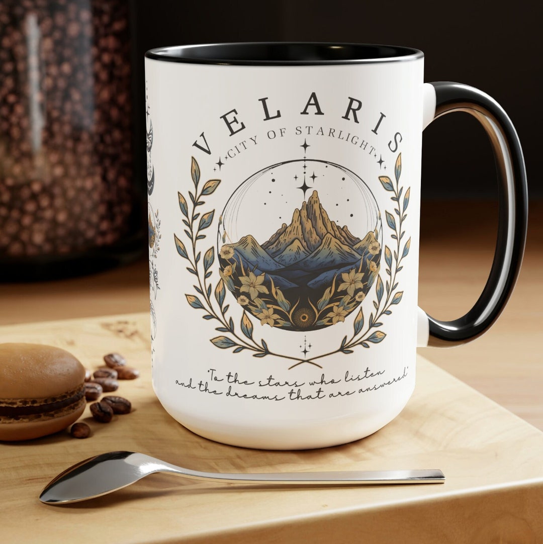 Velaris Mug 15 Oz ACOTAR Mug, Sarah J Maas Mug, Velaris Coffee Mug ...
