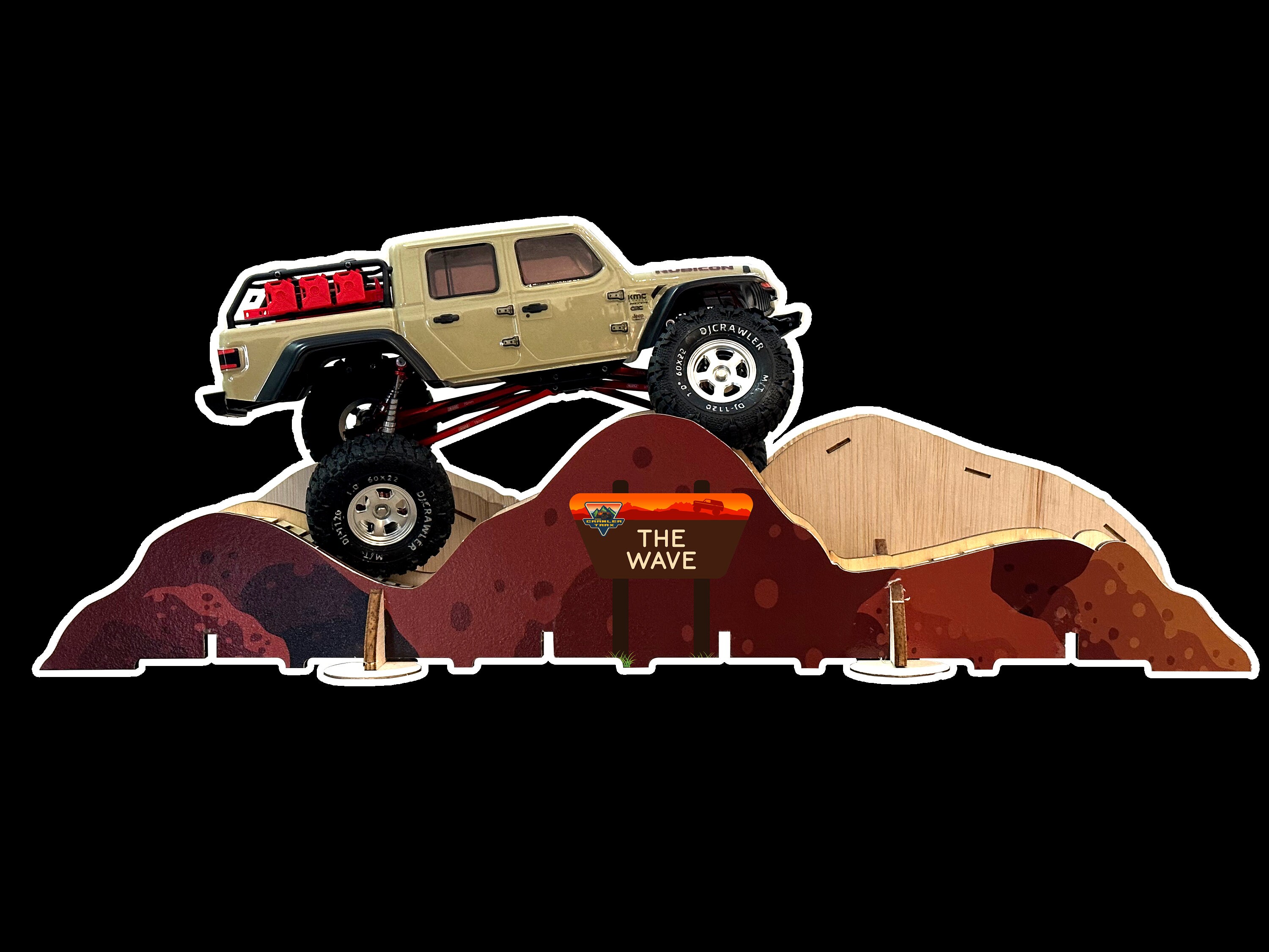 HRC Crawlertrax the Wave 1/24 and 1/18 RC Obstacle - Etsy